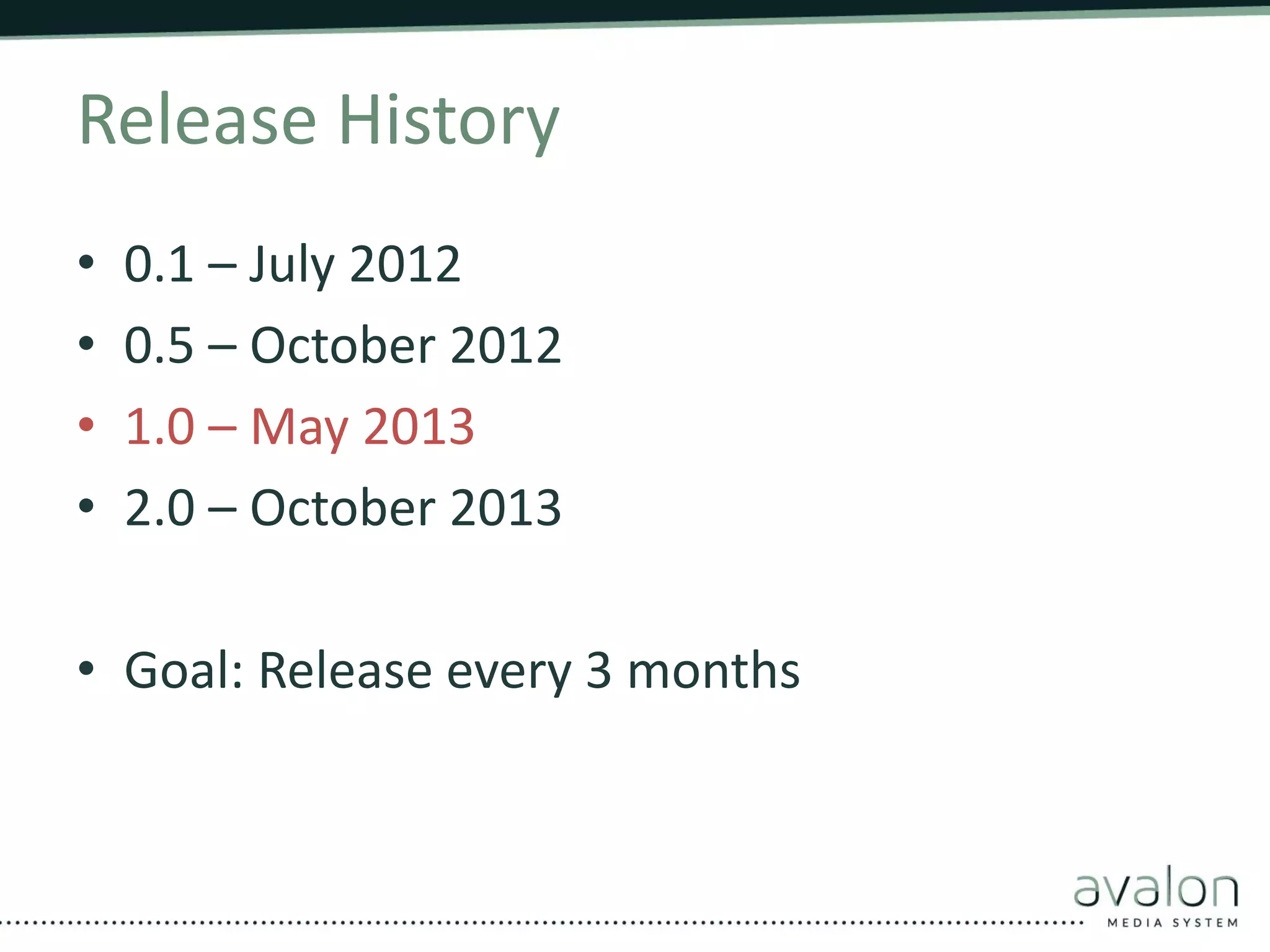 Avalon Partners Meeting Intro | PDF