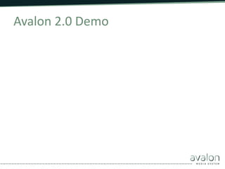 Avalon Partners Meeting Intro | PDF
