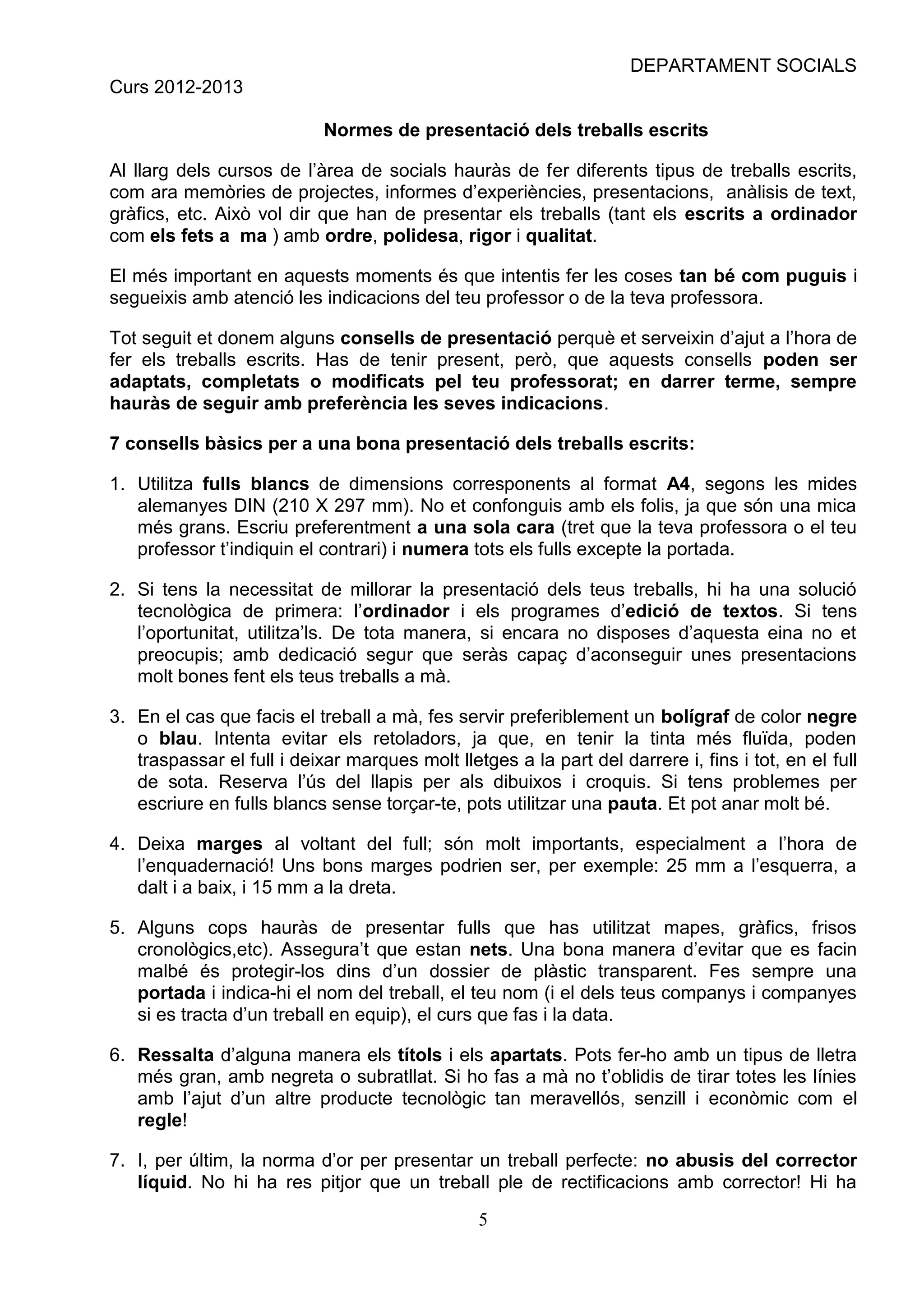 Avaluació zero. socials curs 2012 13 | DOC