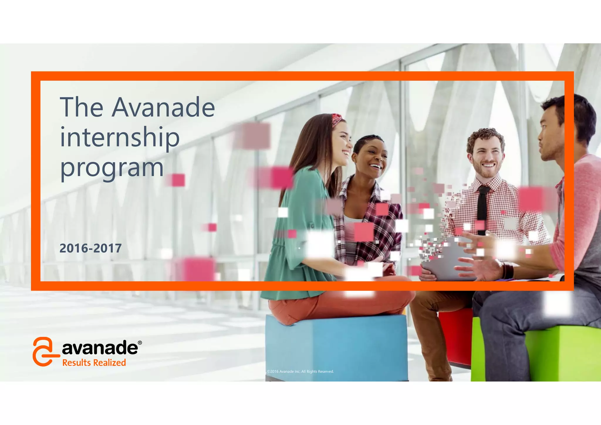 Avanade Internship Program 2016 2017 | PPT