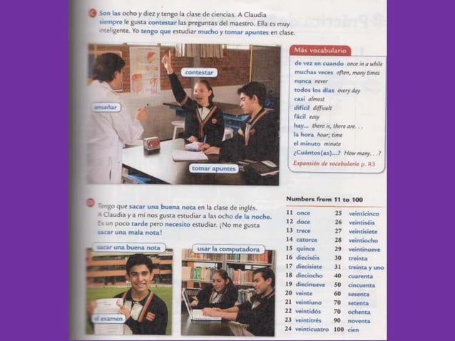 Avancemos u2 l1 vocab | PPT