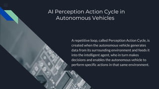 AI in Autonomous Vehicles | PPTX