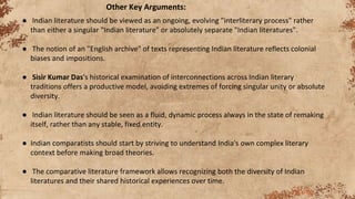 Comparative Literature in India by Amiya dev.pptx