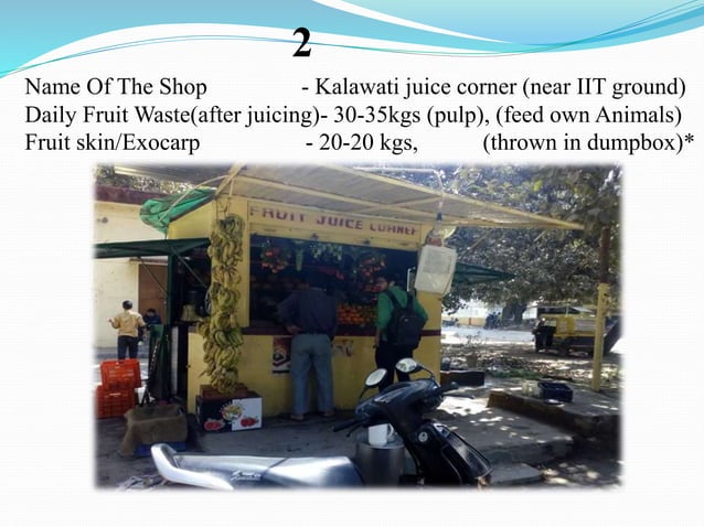 fruit waste management and Entrepreneurship ideas. | PPT