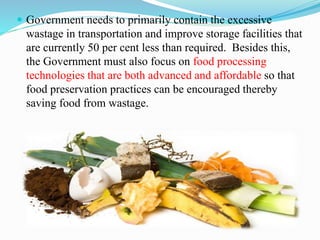 fruit waste management and Entrepreneurship ideas. | PPTX