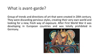 Avant-garde | PPTX