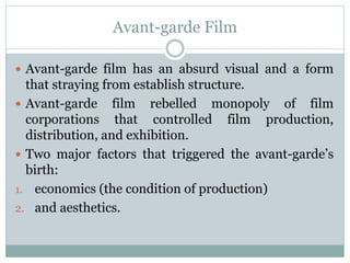 avant-garde.pptx | Modern Art | Fine Art