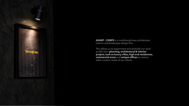 AVANT CORPS PROFILE - 02 | PPT