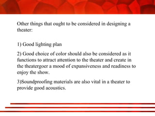 Avant garde designs in the performing arts theater | PPT