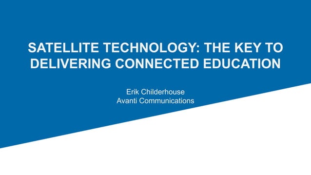 Avanti The key to delivering connected education | PPT | Free Download