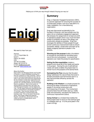 Avanulo Blue Paper Enigi User Engaged Construction (1) | PDF