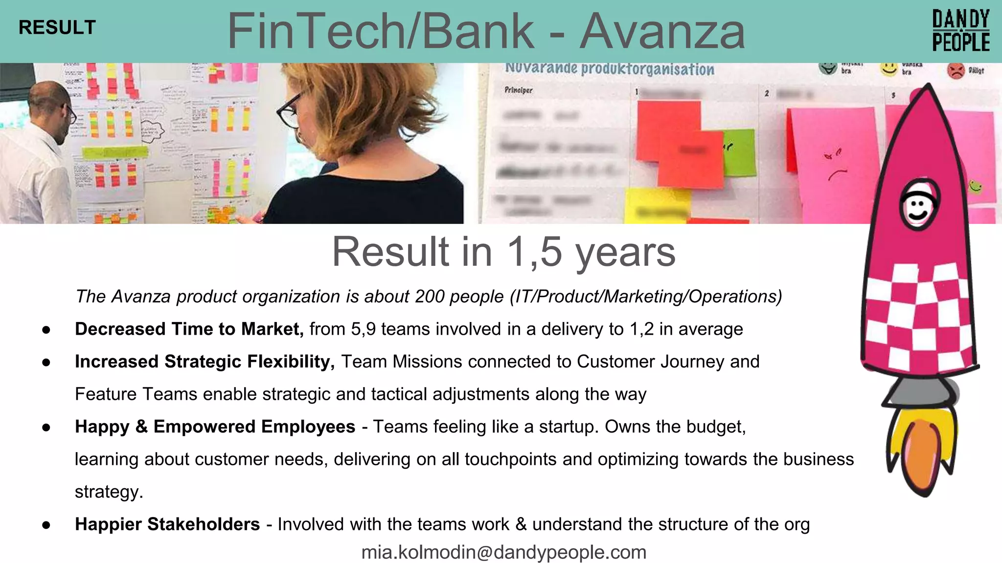 Avanza Case Study - Agile Transformation with Customer Focus | PPTX