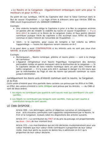 Avarie commune by r helal | PDF