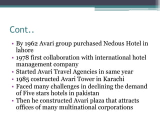 Avari group | PPTX