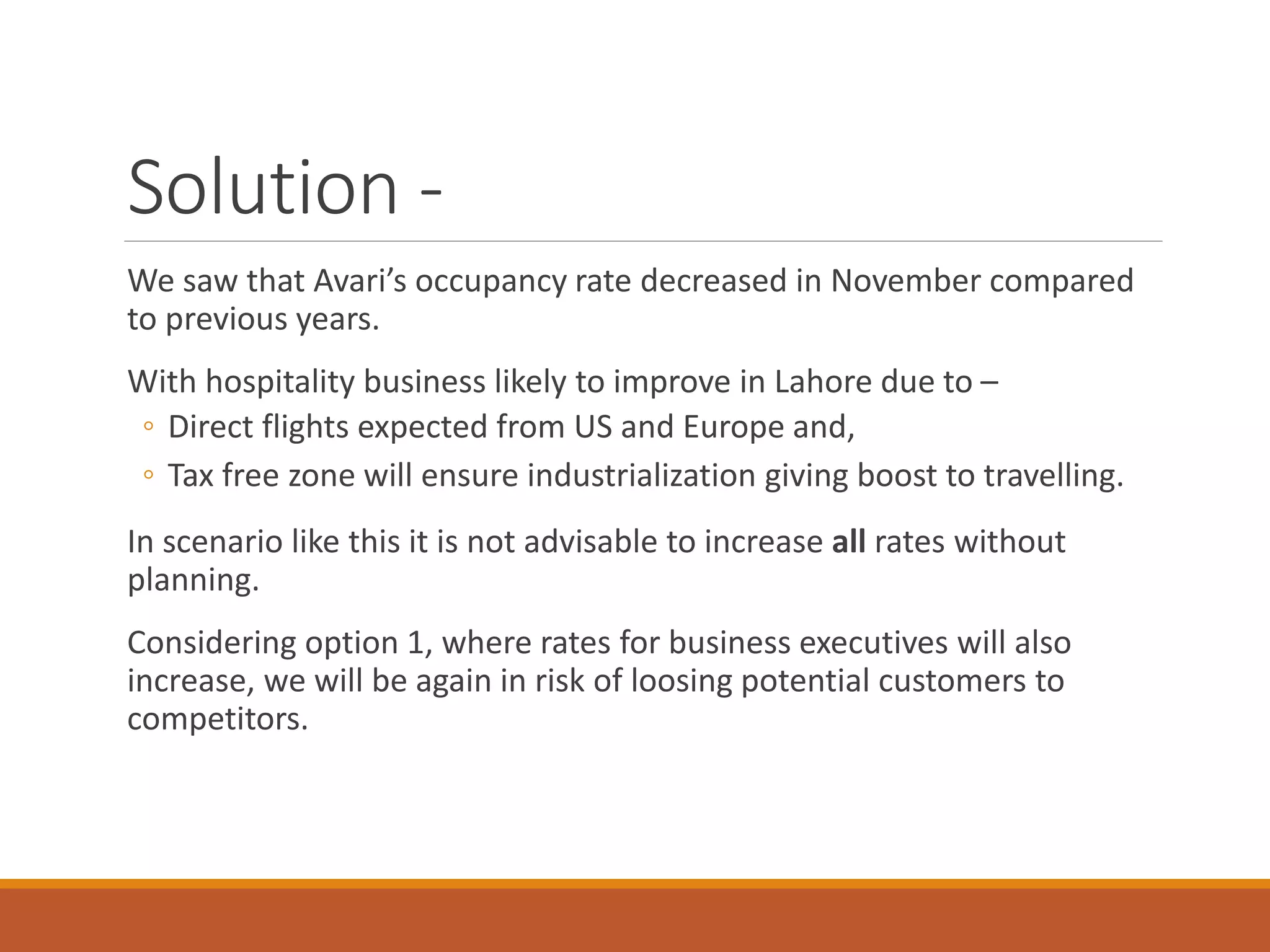 Avari hotels - marketing | PPTX