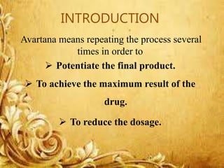 AVARTANA TECHNOLOGY IN PHARMACEUTICAL PREPARATIONS.pptx