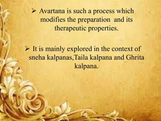 AVARTANA TECHNOLOGY IN PHARMACEUTICAL PREPARATIONS.pptx