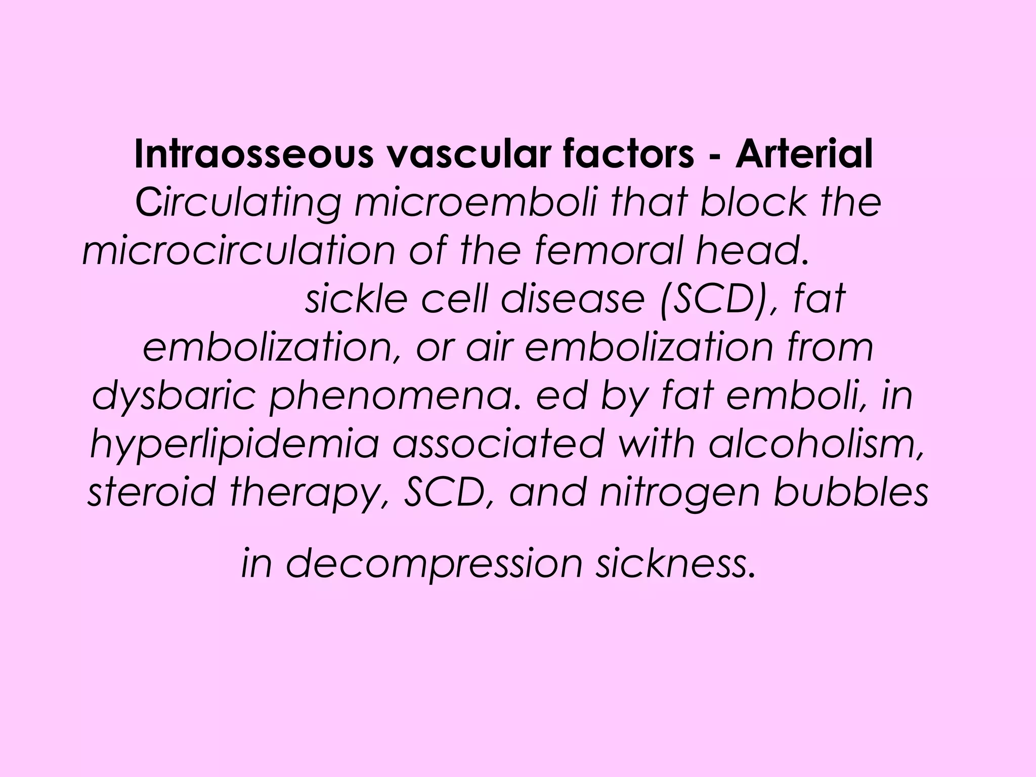 Avascular necrosis | PPT