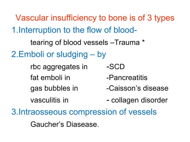 Avascular necrosis Radiology | PPTX | Blood Disorders | Diseases and ...