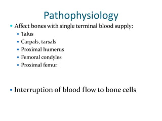 Avascular necrosis Radiology | PPTX