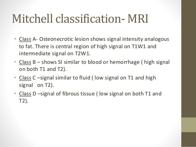 Avascular necrosis and Osteochondritis