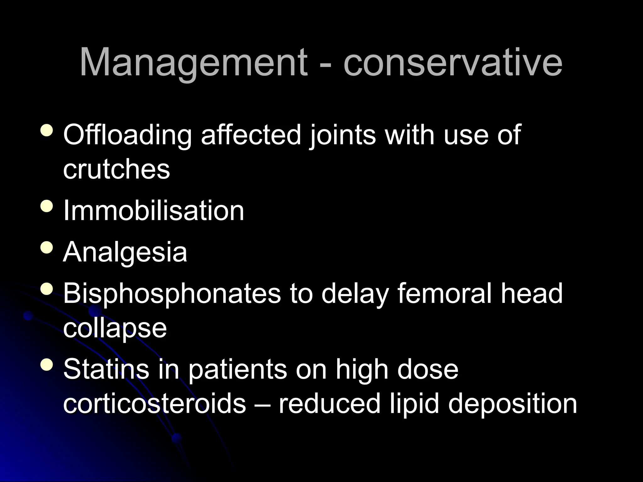 Avascular necrosis.ppt for medical students | PPT
