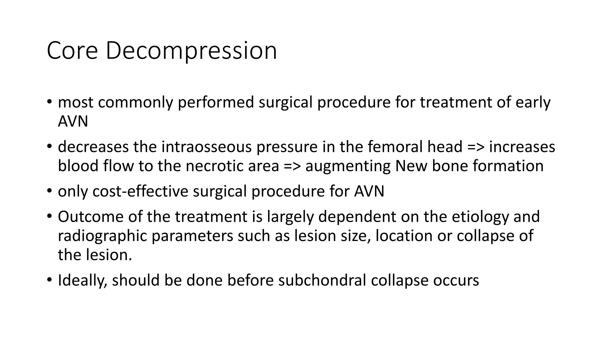 Avascular necrosis of Hip - treatment modalities and current concepts.pptx