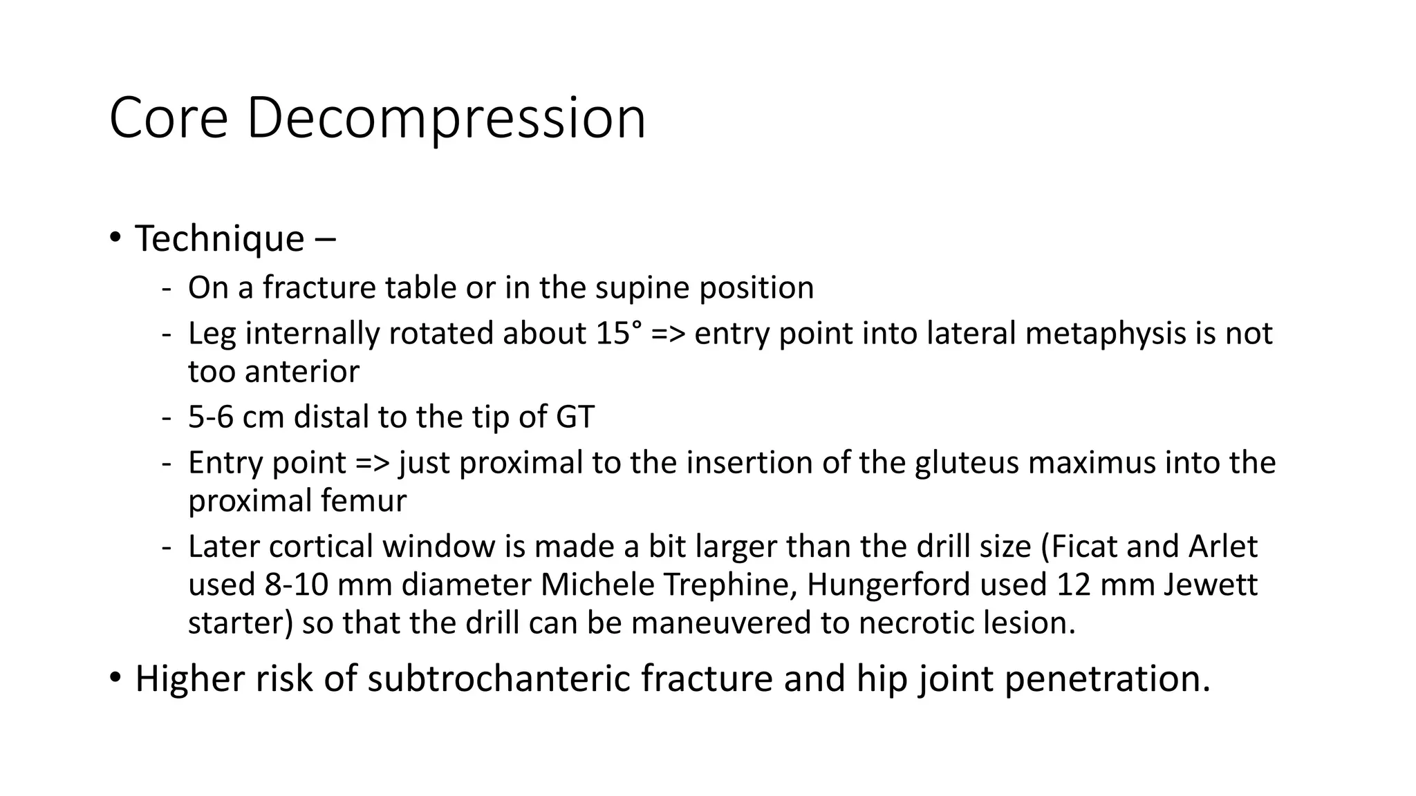 Avascular necrosis of Hip - treatment modalities and current concepts.pptx