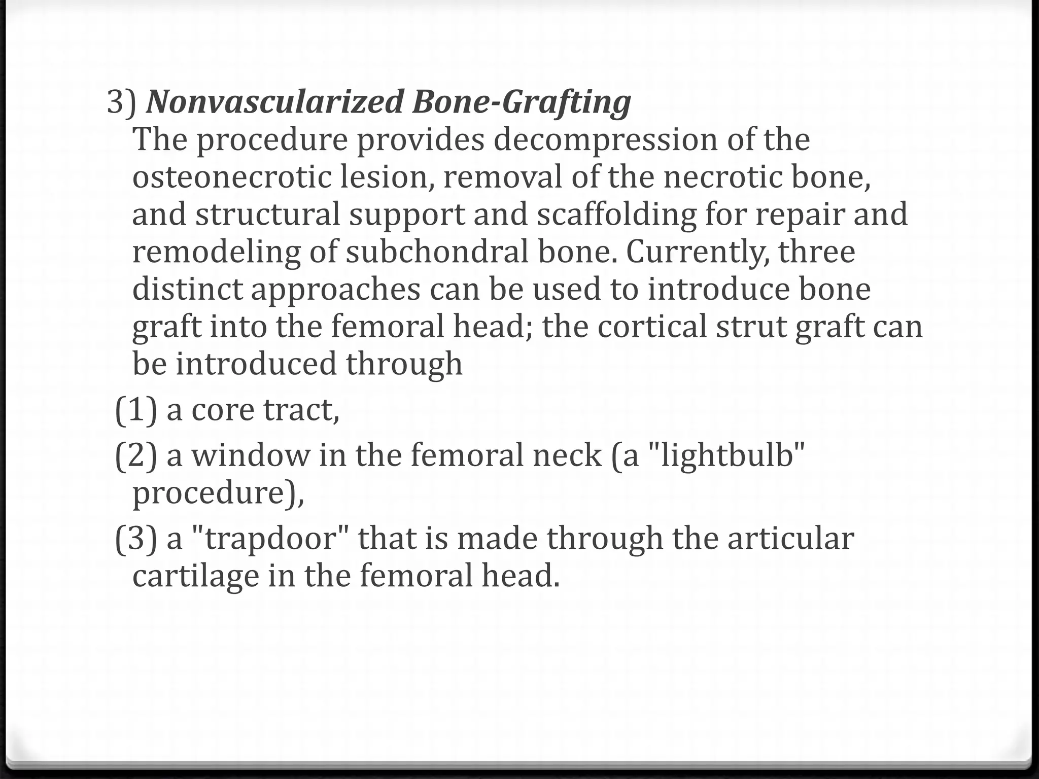 Avascular necrosis of femur head IN DETAIL | PPT