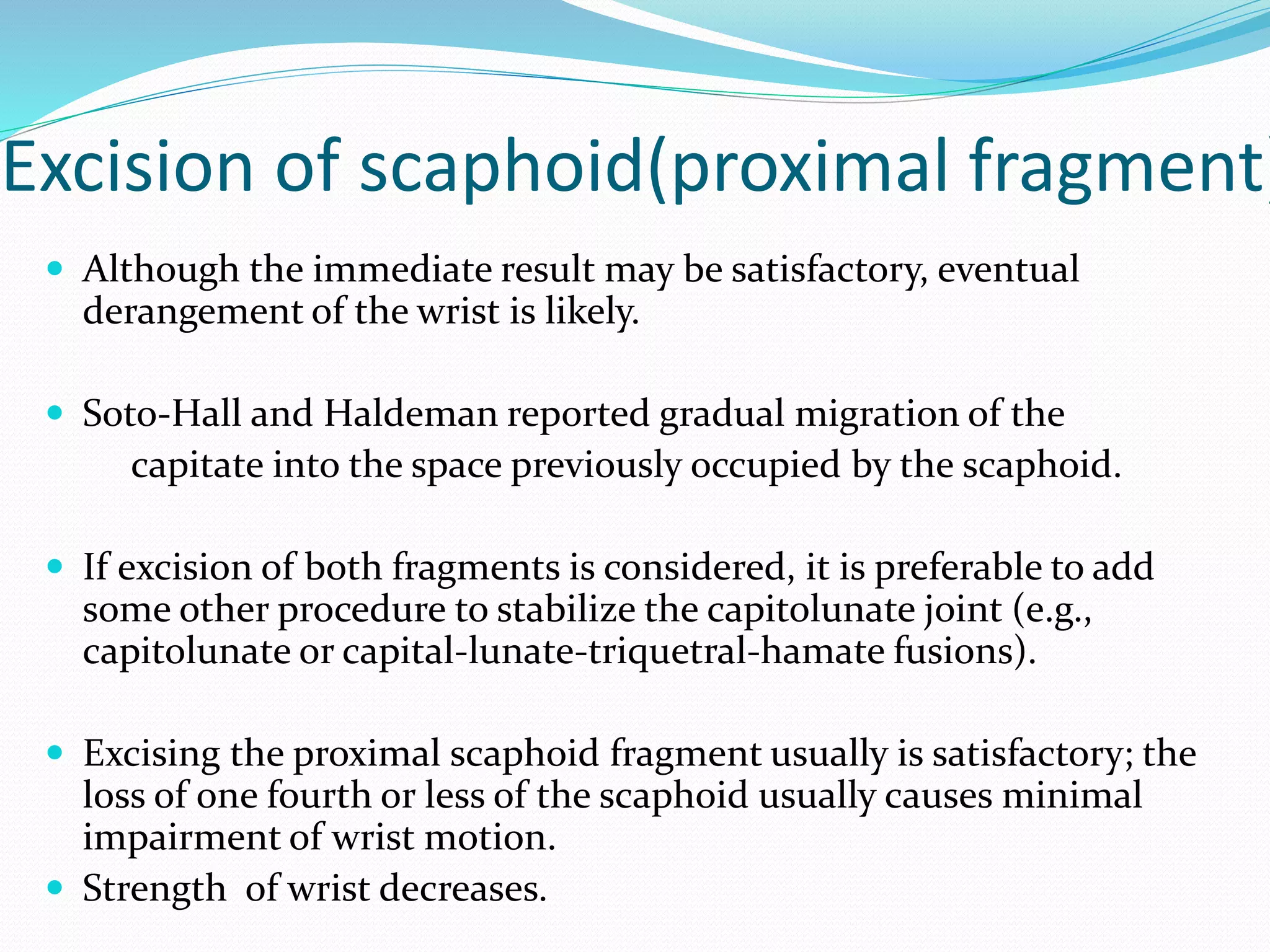 Avascular necrosis of scaphoid | PPTX