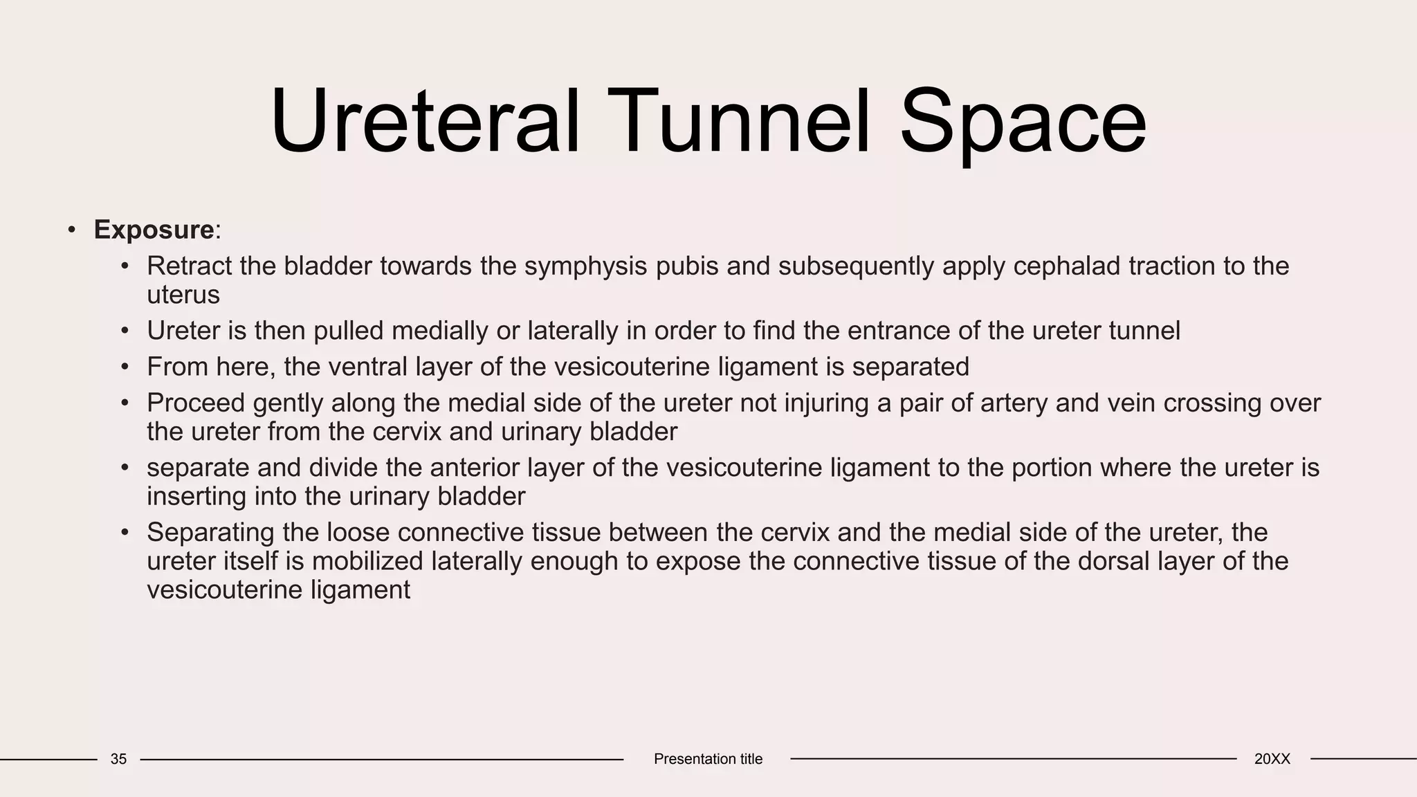 Avascular spaces in radical hysterectomy.pptx