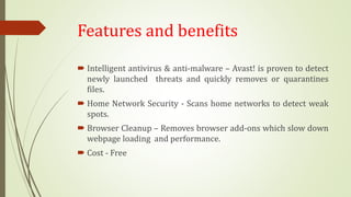 Avast anti virus | PPTX