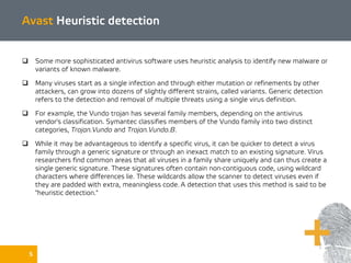 Avast! antivirus protection | PPTX