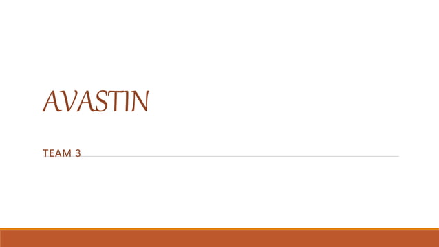 Avastin | PPTX