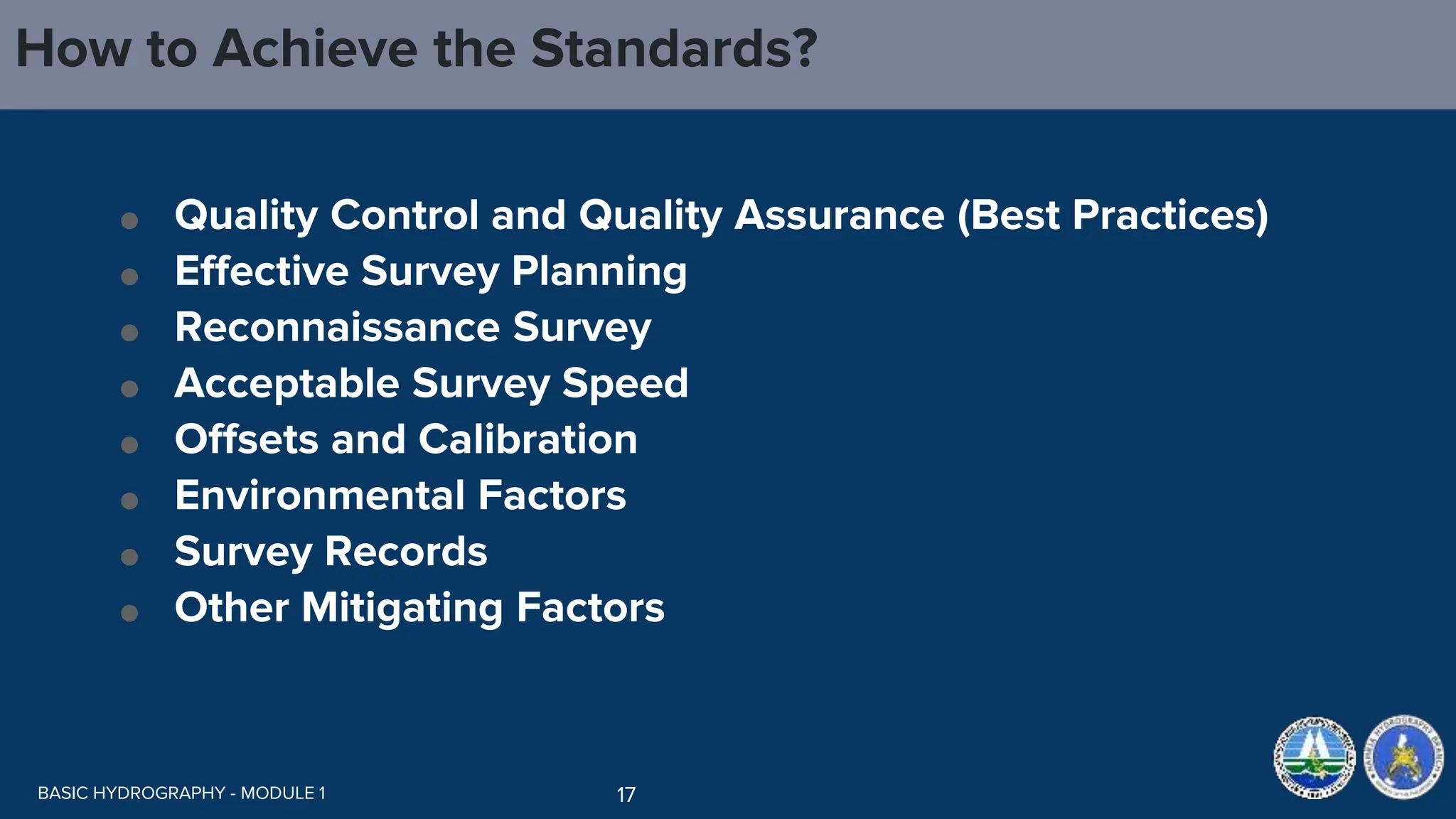 SURVEY STANDARDS and SPECIFICATIONS.pptx