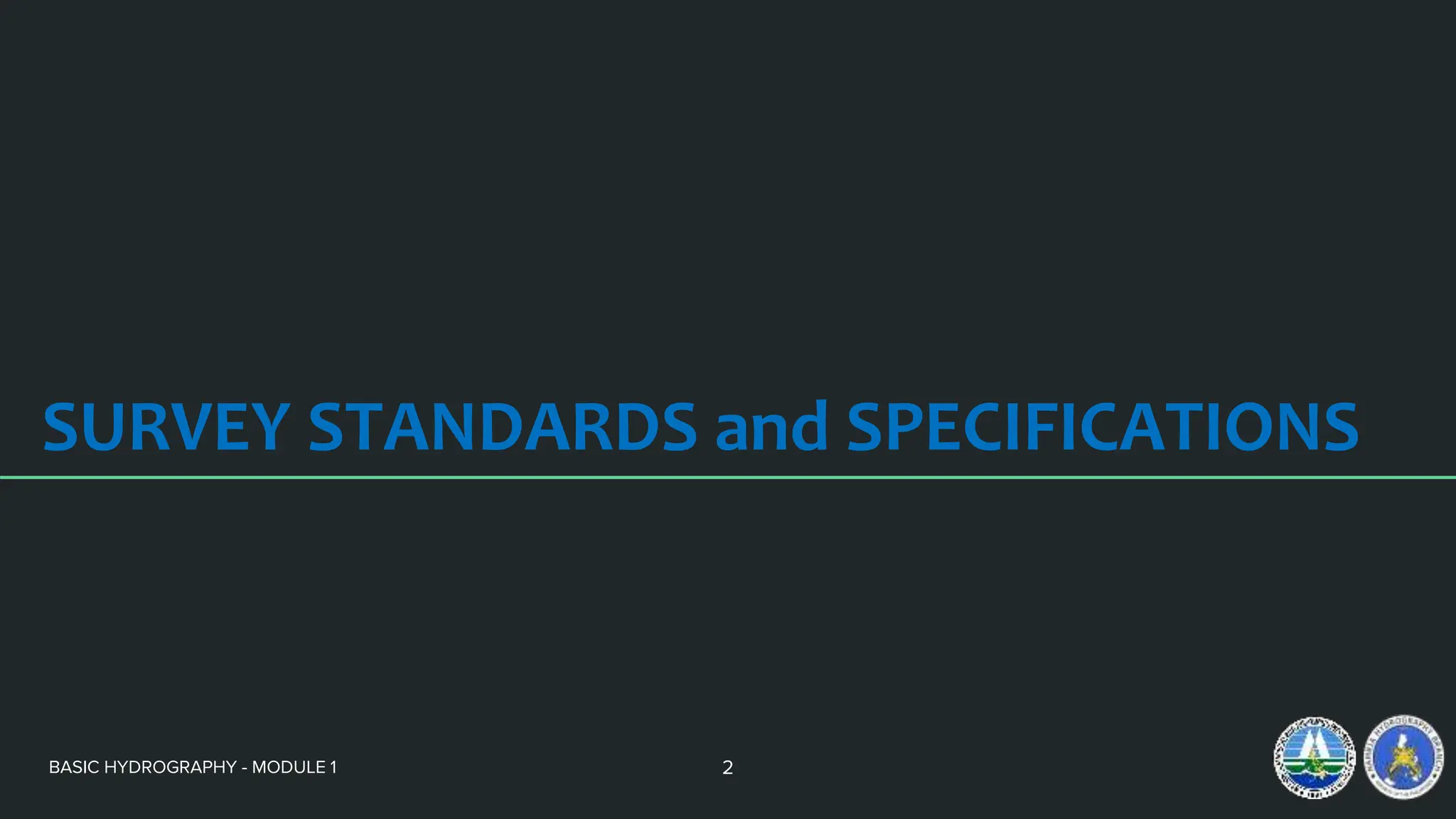 SURVEY STANDARDS and SPECIFICATIONS.pptx