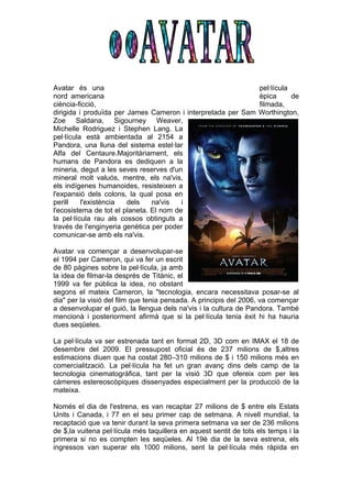 Avatar | PDF