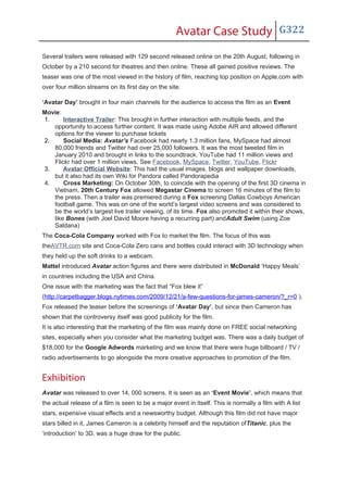 Avatar case study | DOC