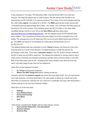 Avatar case study | DOC