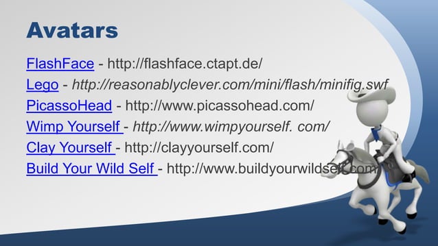 Avatars in the classroom | PPTX | Internet | Computing