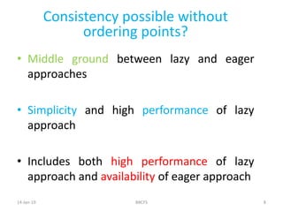 Data Consistency Enhancement in Writeback mode of Journaling using Backpointers | PPTX