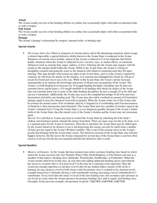 Avatar the last airbender d20 rpg | PDF