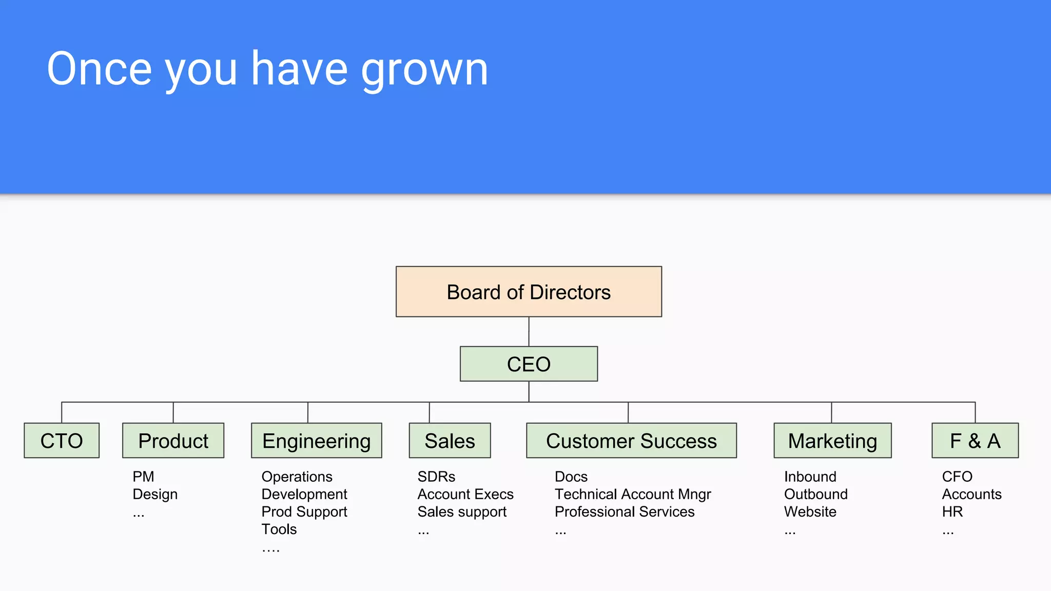 Startup Roles and Responsibilities + Share Structure | PDF