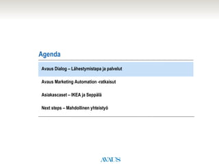 Markkinoinin automaatioratkaisun esittely | PPT