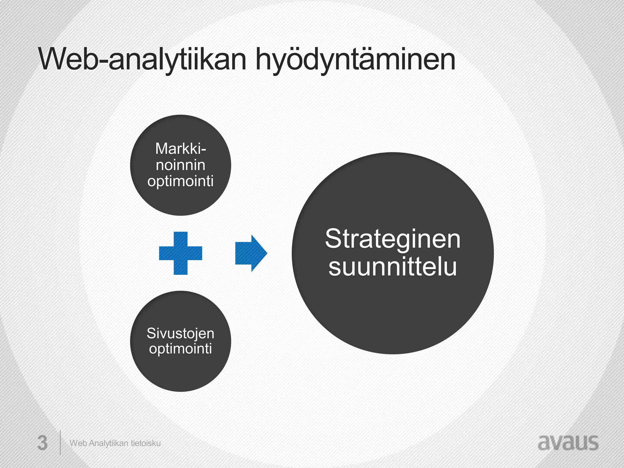 Web-analytiikka - Avaus Open | PPT