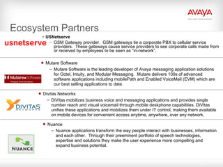 Avaya Best Practices In Communications Mobility | PPT