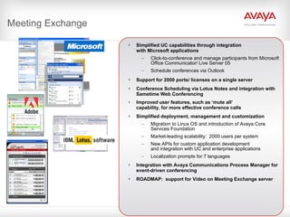 Avaya Collaboration | PPT