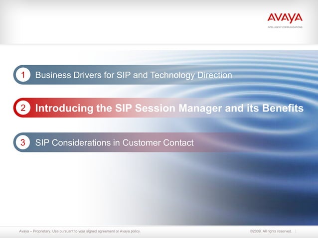 Avaya Sip Within Your Enterprise | PPT