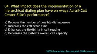 Avaya 7392X Exam Essential Questions & Answers | PDF