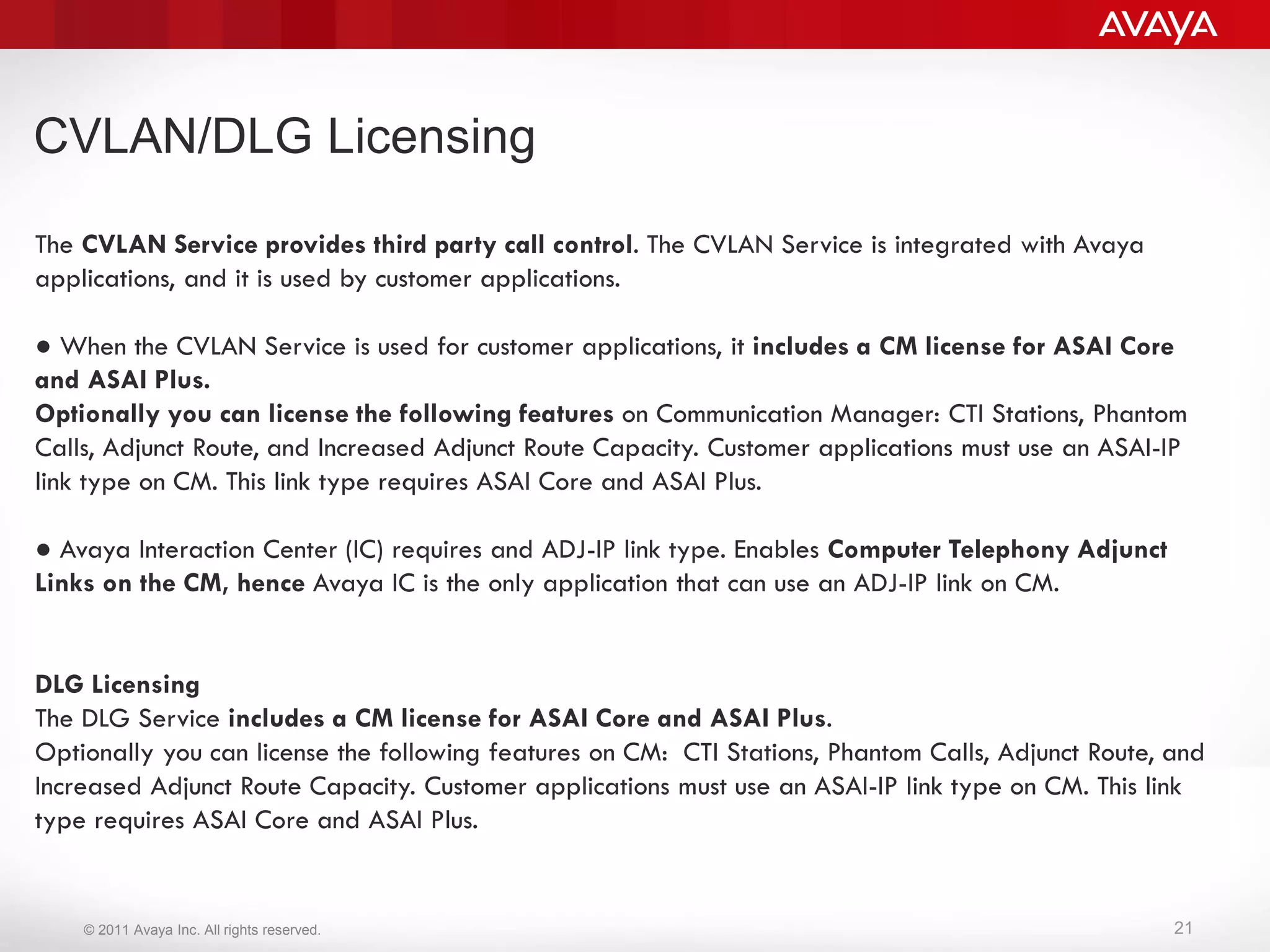 Avaya Aura Application Enablement Services (AES) | PDF